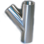 45 degree Tees & Sweep Tees | omegasteel.com.au