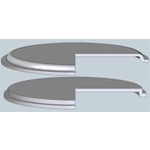 Stainless Steel - BSM Blank Caps | omegasteel.com.au